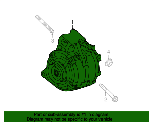 2012-2019 GM Alternator 23106528 GM | GMPartsDirect.com