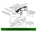 65540-TLA-305ZZ - Rail Reinforced 2017-2022 Honda CR-V | Honda Parts Online