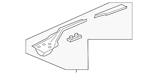 65540-TLA-305ZZ - Rail Reinforced 2017-2022 Honda CR-V | Honda Parts Online