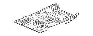 2017-2022 Honda CR-V Rear Floor Pan 04655-TLB-A00ZZ | Honda Factory Parts