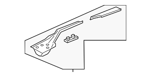 65540-TLA-305ZZ - Stiffener R Rear Frame (Upper) - 2017-2020 Honda CR-V ...
