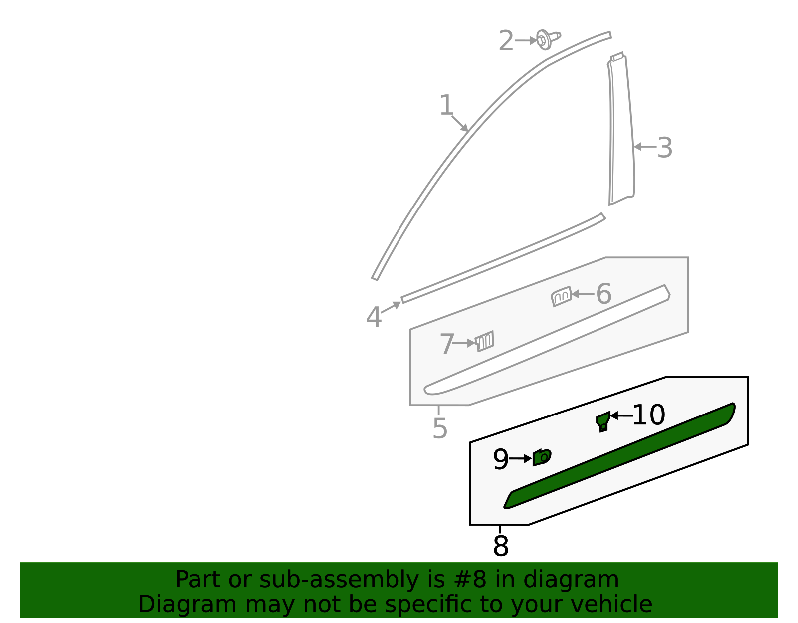 2019-2025 Acura RDX Lower Molding 75312-TJB-A01 | Retail Performance ...