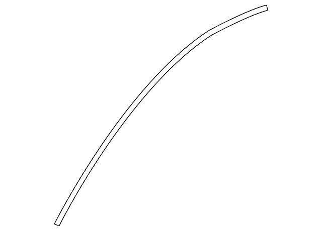 2019-2021 Acura RDX Molding Assembly, R Front Door Sash 72425-TJB-A01 ...