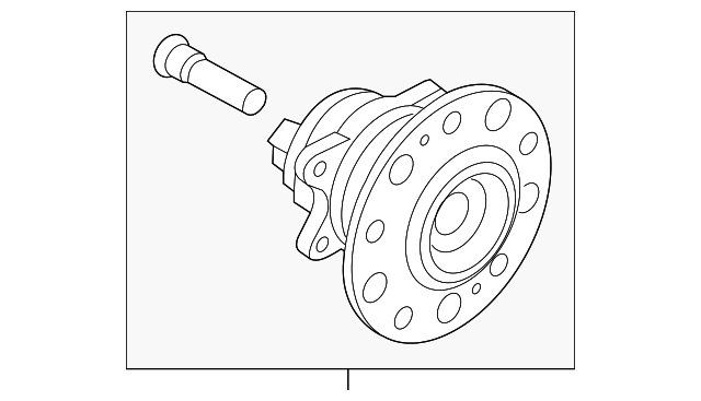 52750-0U000 - Hub Assembly 2012-2017 Kia Rio | Kia.Parts Store