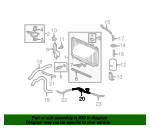 Genuine OEM Acura - Pipe C (Atf) Part# 25210-RL8-000 | Acura Parts For Less