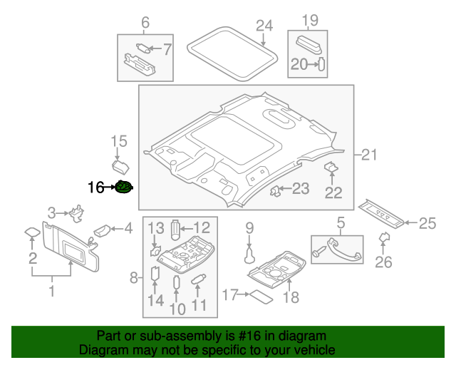 8K0-959-613-A-LM5 - Potentiometer 2013-2016 Audi allroad | Audi OEM Parts