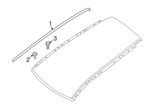 73865-9PA0A | Nissan Kit Roof Mounting - Genuine OEM | 738659PA0A ...
