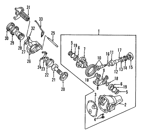 Differential for 1999 Mitsubishi Montero | Mitsubishi Parts On Sale