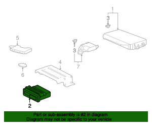 1999-2005 Porsche 911 Control Module 996-618-281-00 | OEM Parts Online