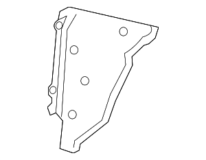 2016-2024 Chevrolet Camaro Driver Side Body Side Lower Inner Panel ...