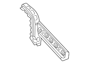 2016-2023 Chevrolet Camaro Driver Side Quarter Inner Panel Brace ...