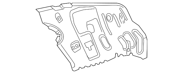 2016-2022 Chevrolet Camaro Driver Side Quarter Inner Panel 84768387 ...