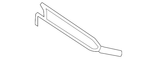Hose Windshield Washer LB5Z-17A605-AD | TascaParts.com