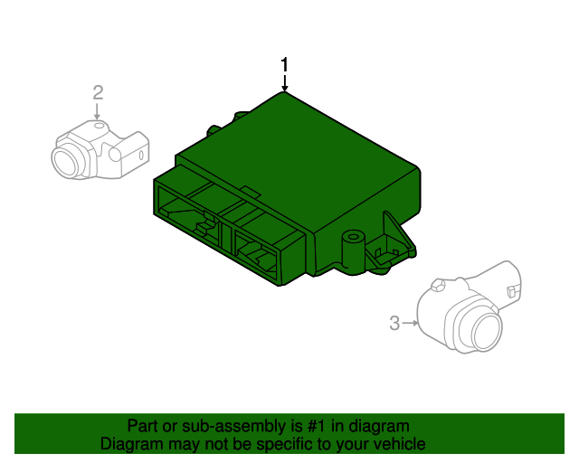 2018-2020 Land Rover Range Rover Velar Control Module LR116563 ...