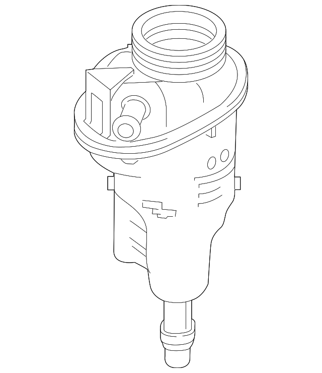 2015-2020 Mercedes-Benz Expansion Tank 276-200-00-00 | MB OEM Parts
