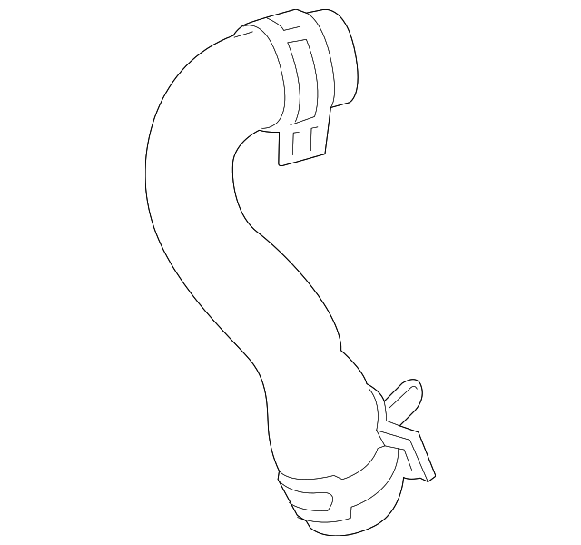 2015-2020 Mercedes-Benz Coolant Hose 276-203-07-02 | MB OEM Parts