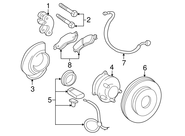 1998-2022 GM M14x2x45 Multi-Purpose Bolt 15016308 | TascaParts.com