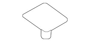 2008-2024 Subaru Cowl Grille Upper Retainer 91486KJ010 | My Subaru Parts