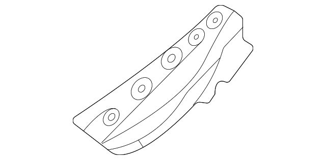 51091AN00A9P - Front Panel Reinforcement 2020-2023 Subaru | Subaru ...