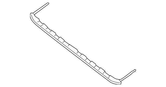 2008-2014 Nissan Deflector 91280-9N01A | QuirkParts