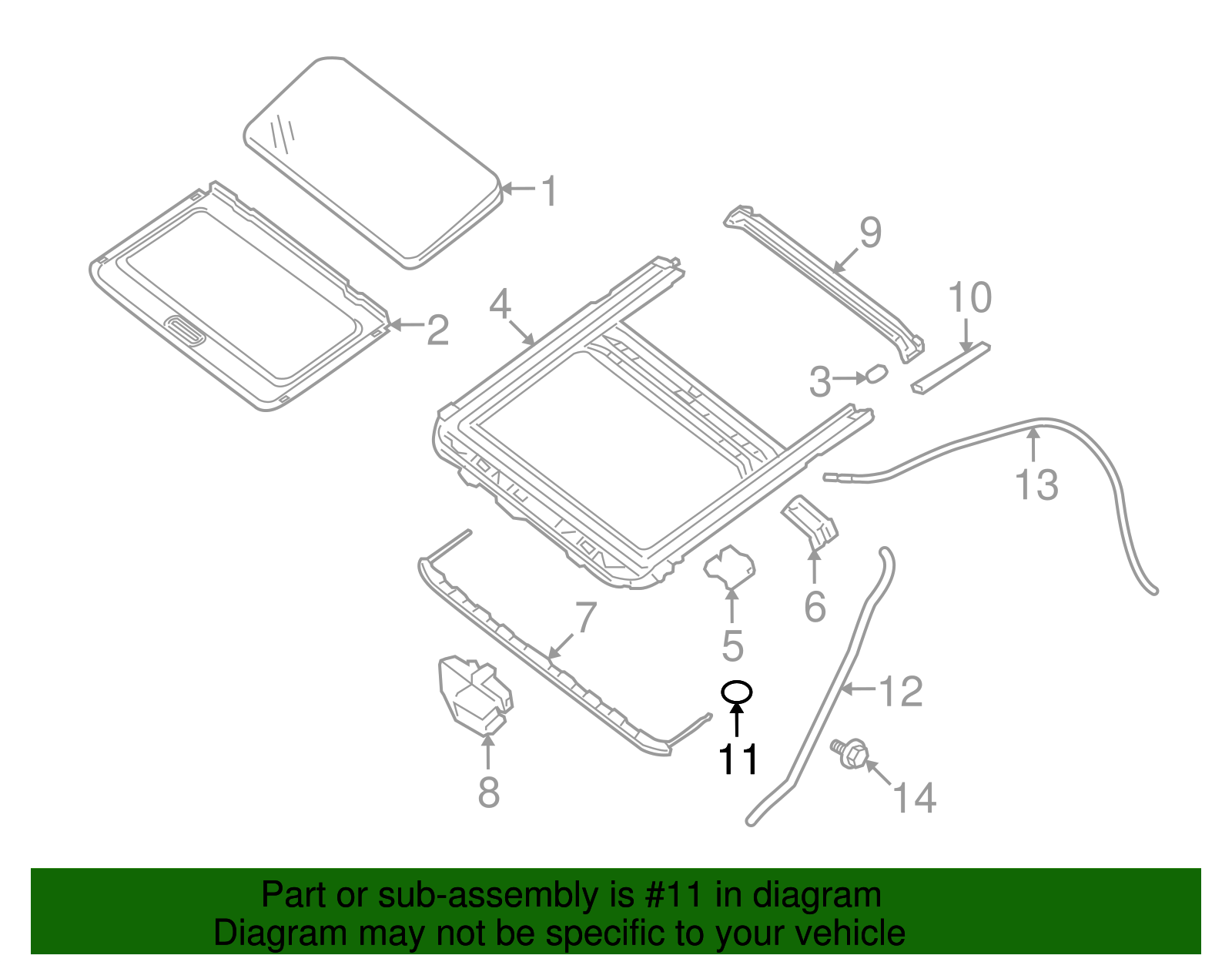 2009-2013 Nissan Maxima Plug 74816-JA010 | Melloy Nissan Parts