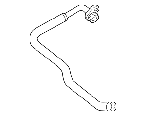 2018-2020 Audi Q5 Turbocharger Coolant Line 06L-121-497-T | Audi USA Parts