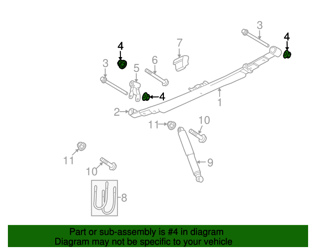 2002-2023 Mopar Lower Control Arm Lock Nut 6102252AA | TascaParts.com
