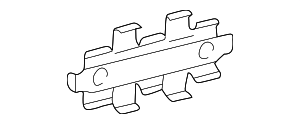 011-988-15-78 - Molding Strip Clip 2002-2005 Mercedes-Benz | Mercedes ...