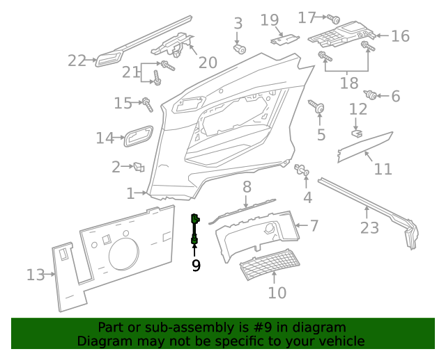 2018-2023 Audi Led Unit 8W0-947-356-E | Audi USA Parts