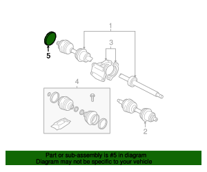 30735955 - ABS Wheel Speed Sensor Tone Ring 1999-2014 Volvo ...