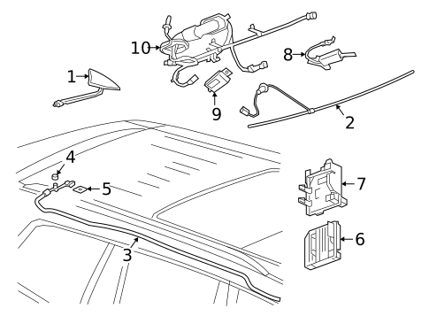 Antenna & Radio for 2023 Cadillac XT6 | Buy GM Parts
