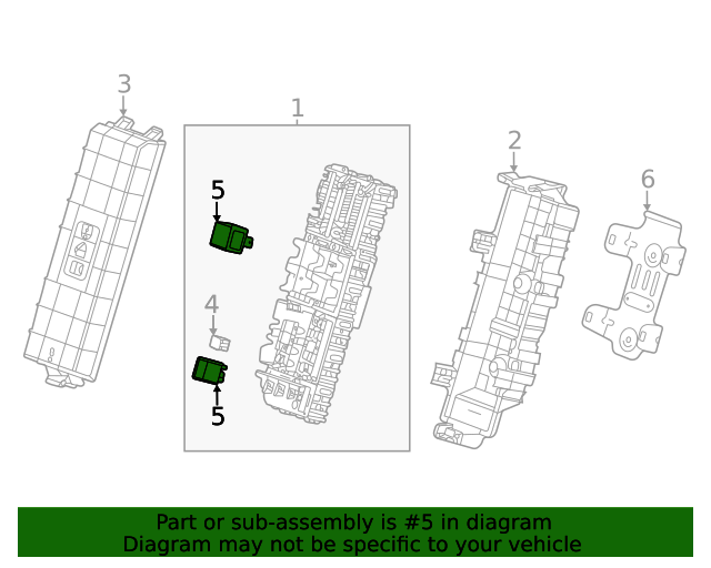 2013-2025 GM Multi-Purpose Relay 84095363 GM | GMPartsDirect.com
