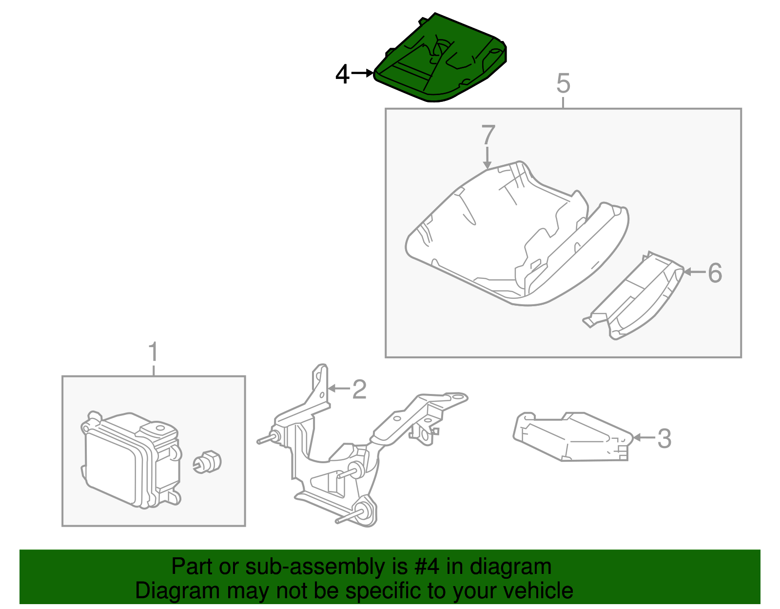 36150-T3V-A04 - Front Camera 2014-2017 Honda Accord | Honda Parts Online