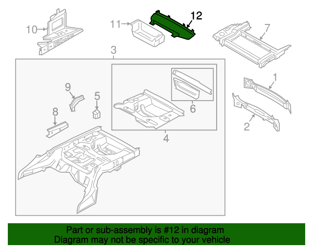 Genuine BMW 51-75-7-349-700 | Rear Shield | FREE Shipping on Most ...