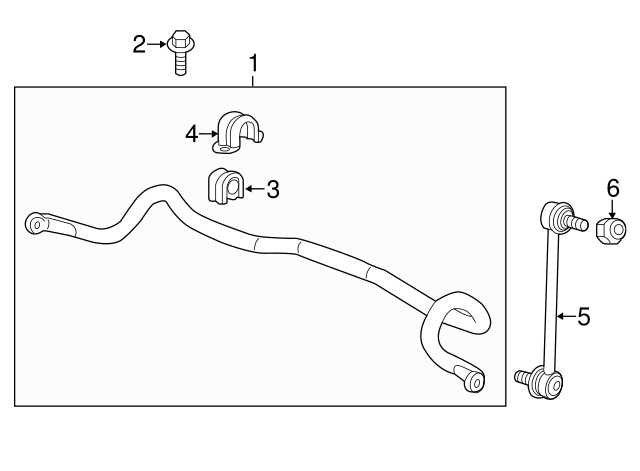 2016-2022 Chevrolet Spark Front Suspension Stabilizer Bar Link 95167261 ...