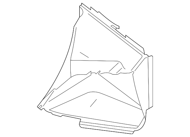 2021-2023 Audi Radiator Support Air Duct 4K8-121-333-K | Audi USA Parts