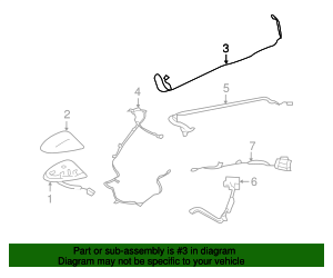28241-1EA0A - Antenna Cable 2009-2020 Nissan 370Z | Nissan Parts ...