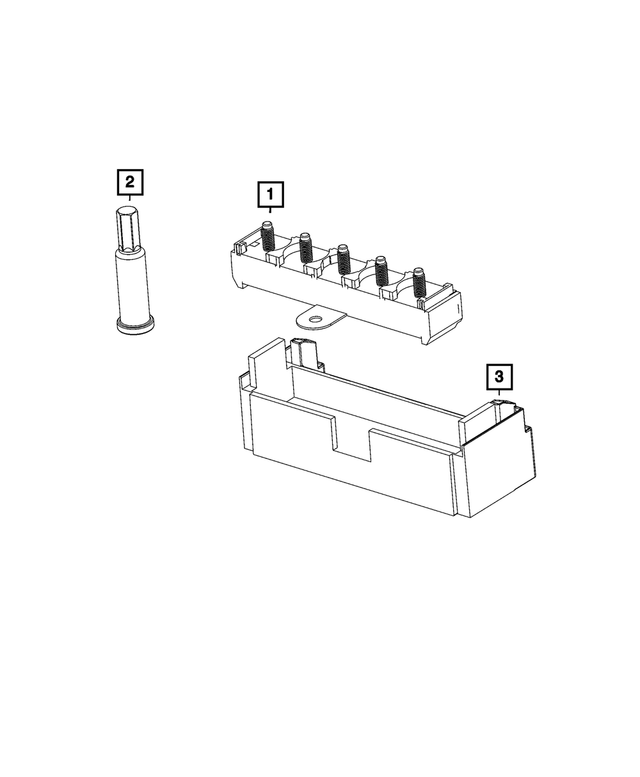 2017-2024 Chrysler Z Case Fuse Array 68305125AA | Mopar eStore