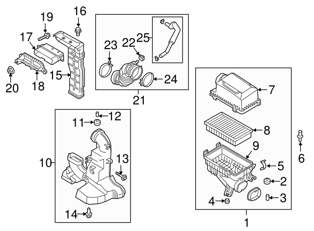 Genuine Resonator Assembly for 2018-2019 Hyundai Accent | Part# 28212 ...
