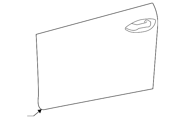 67111-02220 - Outer Panel - 2014-2019 Toyota Corolla | DiscMonster
