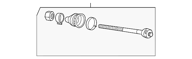 84467792 - Front Steering Linkage Inner Tie Rod 2020-2024 GM ...