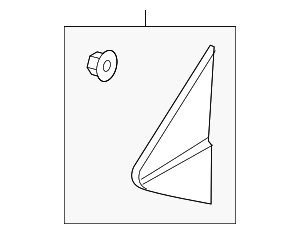 2013-2015 Chevrolet Front Driver Side Upper Body Side Applique with ...