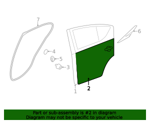 2020-2021 Nissan Versa Outer Panel H2153-5EFMA | TascaParts.com