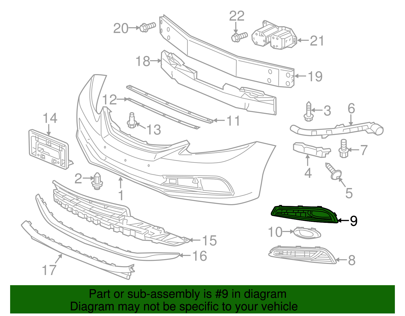 71106-TR3-A51 - Lamp Bezel 2013-2015 Honda Civic | Honda Parts Online