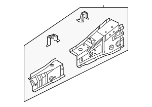 2021 Nissan Rogue Apron Reinforced F4180-6RRMA | QuirkParts
