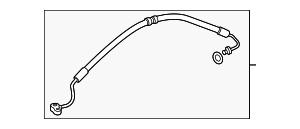 Genuine BMW 32-41-6-778-514 | Power Steering Pressure Hose | FREE ...