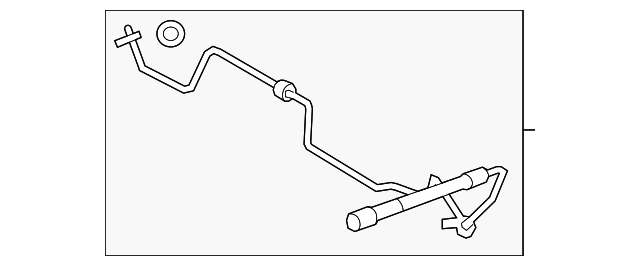 Genuine BMW 32-41-6-789-455 | Power Steering Return Hose | FREE ...