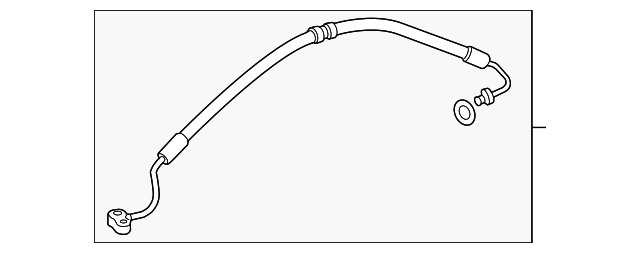 Genuine BMW 32-41-6-778-514 | Power Steering Pressure Hose | FREE ...