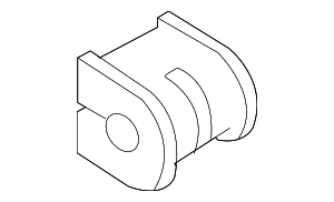 Genuine OEM Ford Part - Stabilizer Bar Bushing 9L8Z-5493-A | Genuine ...