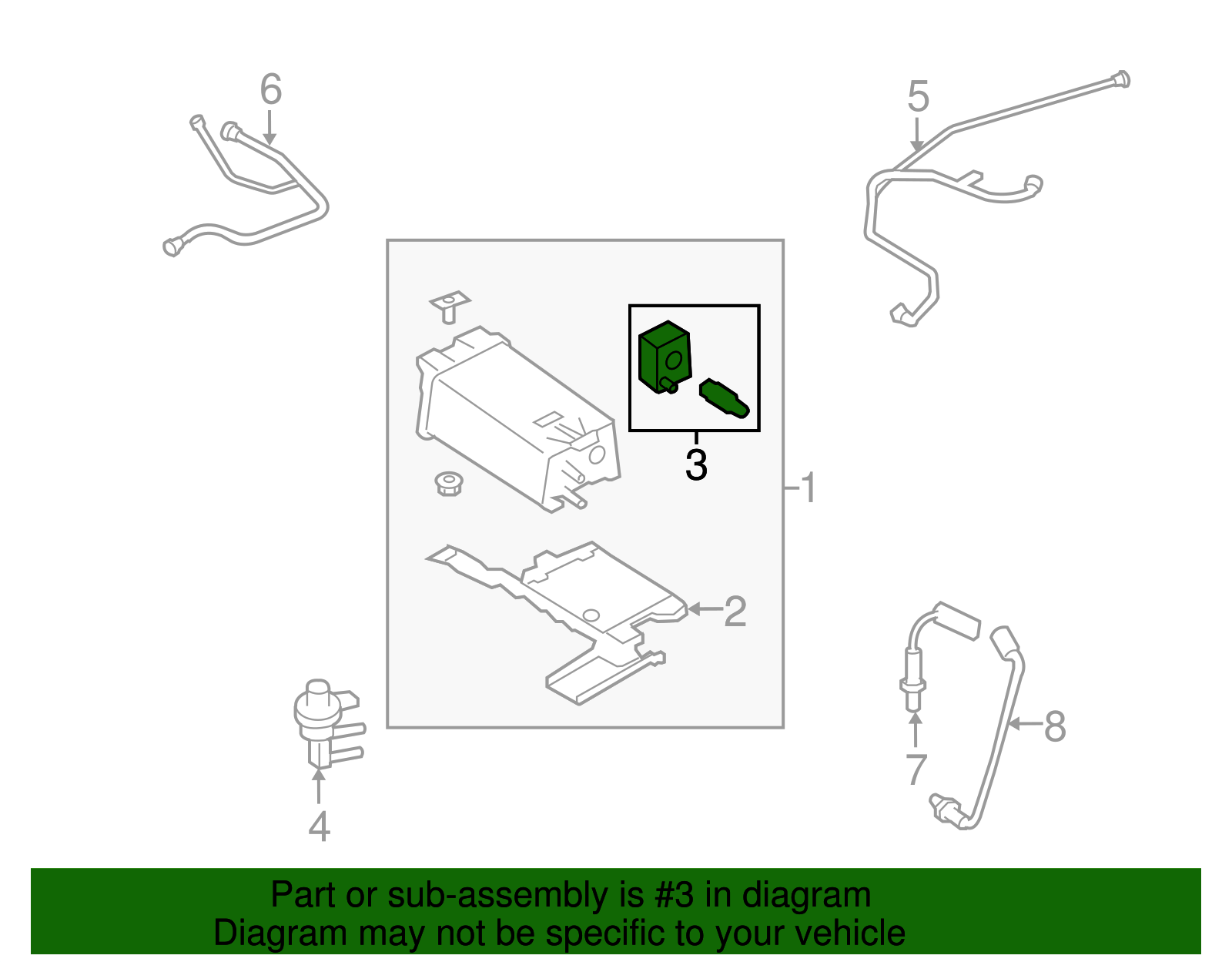 8G1Z-9F945-A - Solenoid 2008-2019 Ford | Big 3 Auto Parts